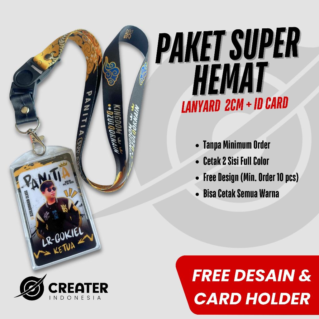 Jual Lanyard ID Card Terlengkap & Harga Terbaru Juli 2026 | Shopee ...