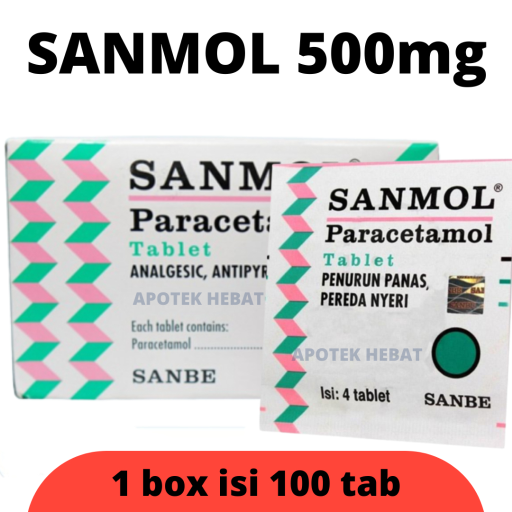 Jual Sanmol Tablet Obat Terlengkap & Harga Terbaru Juni 2026 | Shopee ...