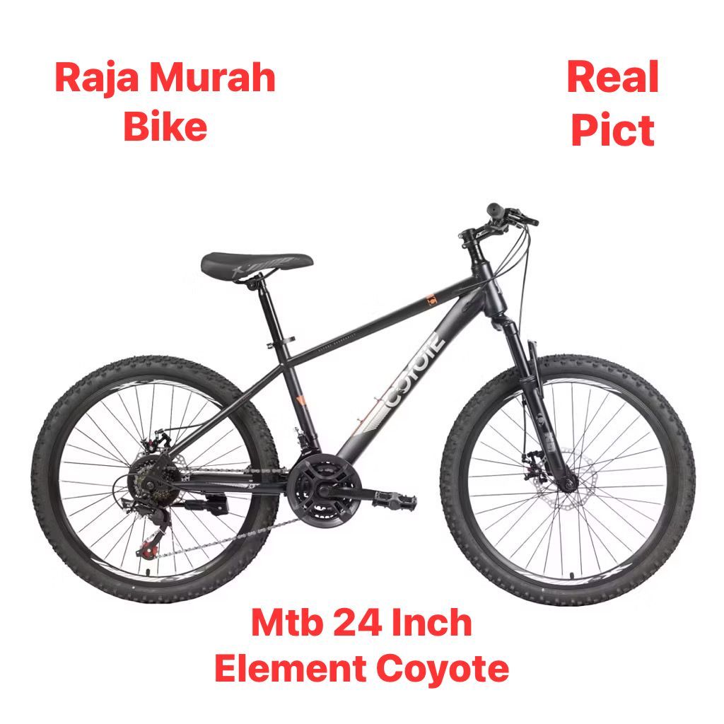 Jual Sepeda gunung MTB 24 inch Element Coyote Sepeda Gunung Element ...