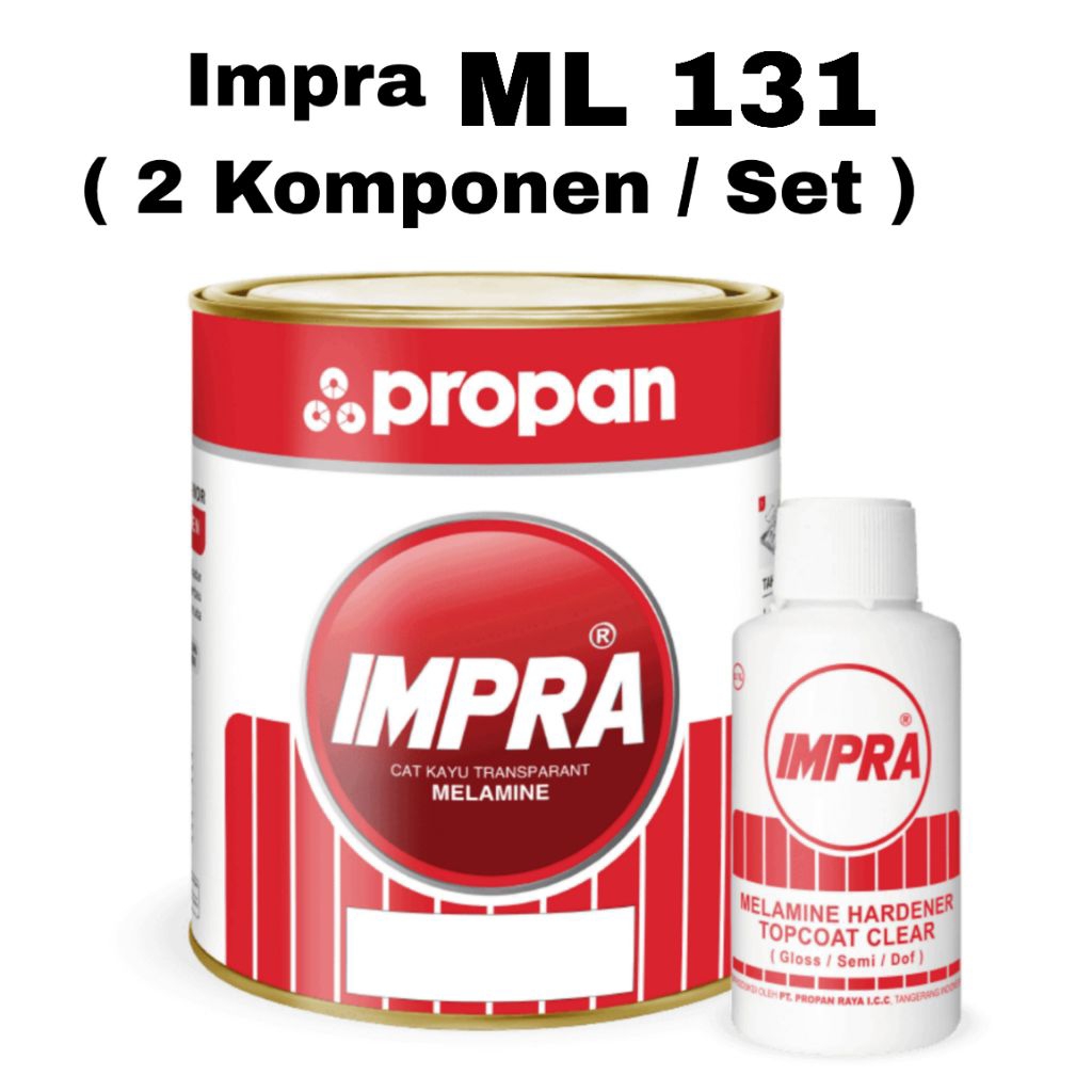 Jual PROPAN - IMPRA MELAMINE ML 131 (1L) 2 Komponen / Set | Shopee ...