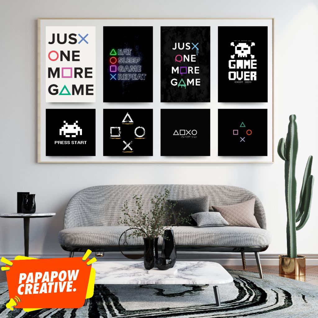 Jual Poster MDF Gaming Full Color A4 ,20x30cm – Hiasan Dinding Gaming ...