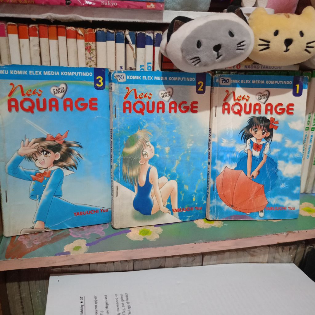 Jual Komik New Aqua Age - Yabuuchi Yuu (1-3) / Komik Cerita Cantik Jadul / Ex-rental / Baca ...