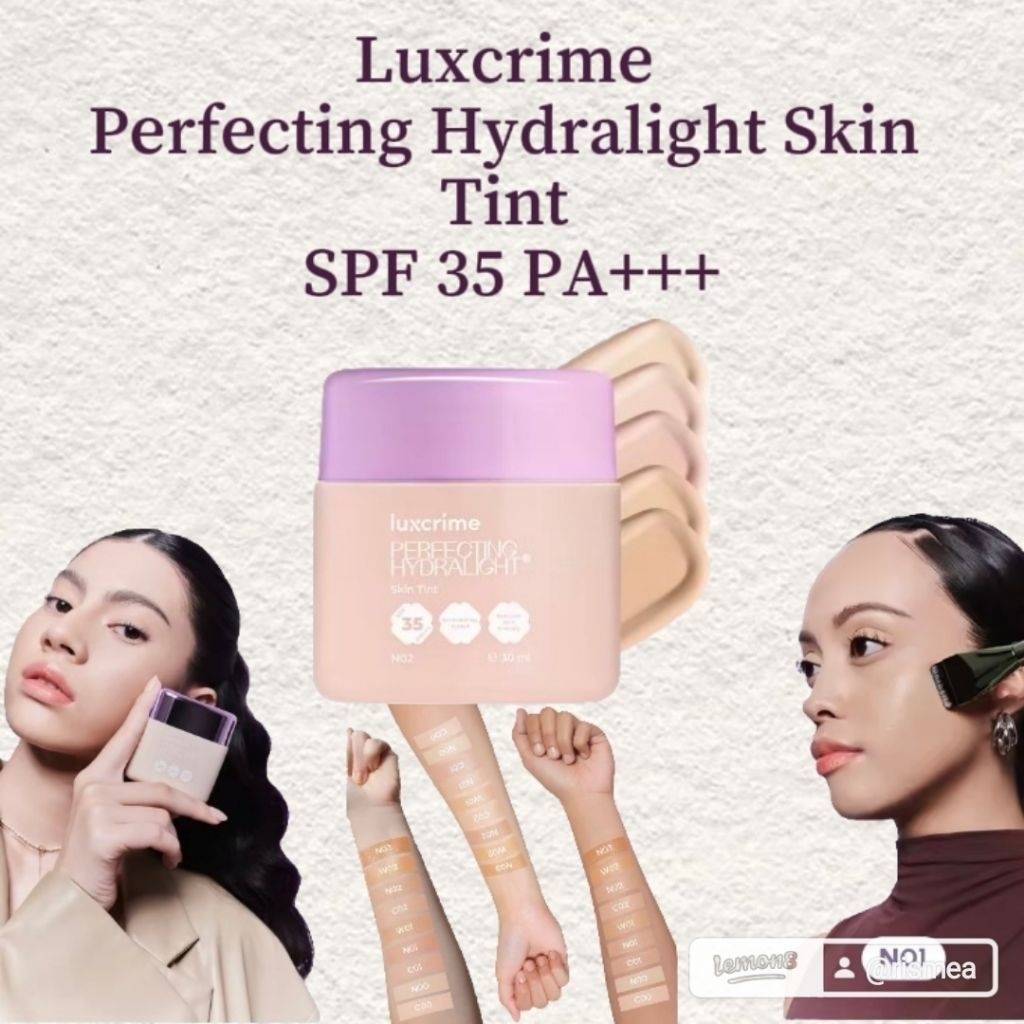 Jual [NEW] Luxcrime Perfecting Hydralight Skin Tint SPF 35 PA ...