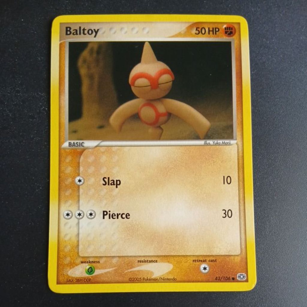 Jual POKEMON BALTOY EMERALD COMMON NON FOIL SINGLES | Shopee Indonesia