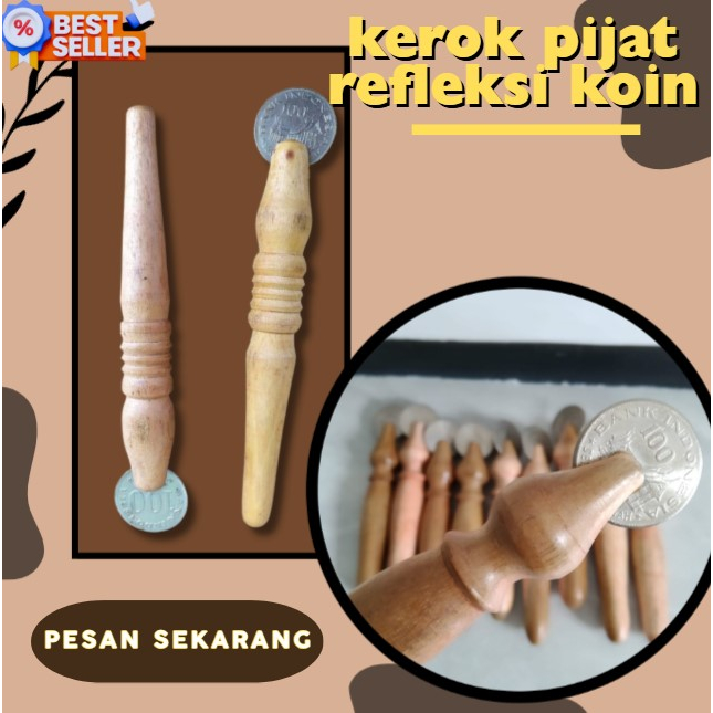 Jual KEROK PIJAT REFLEKSI KOIN TRADISIONAL – Alat Pijat & Gua Sha ...