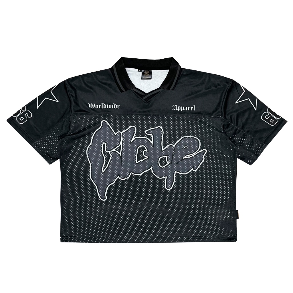 Jual Clote V-neck Jersey Boxy Streetwear Vintage Y2k Dryfit - Demon ...