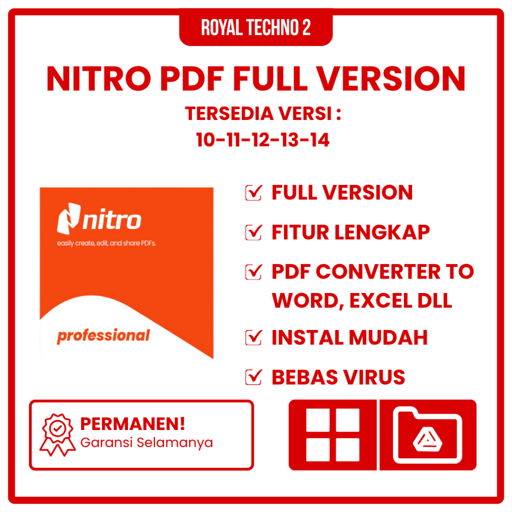 Jual Nitro Pro 14 PDF Edisi Terbaru Edit PDF Full Version | Shopee Indonesia
