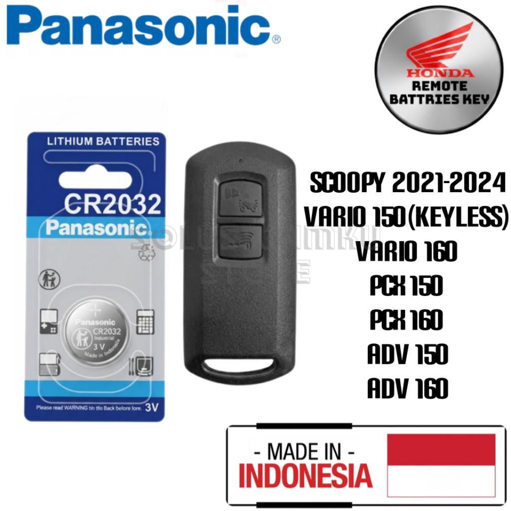 Jual Baterai Remote Motor Honda Scoopy Vario ADV Stylo PCX 2021-2024 ...