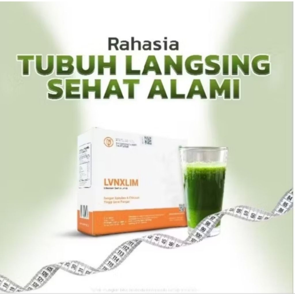 Jual LVN XLIM Minuman Serbuk Kaya Akan Serat Pangan Tinggi 1 kotak isi ...