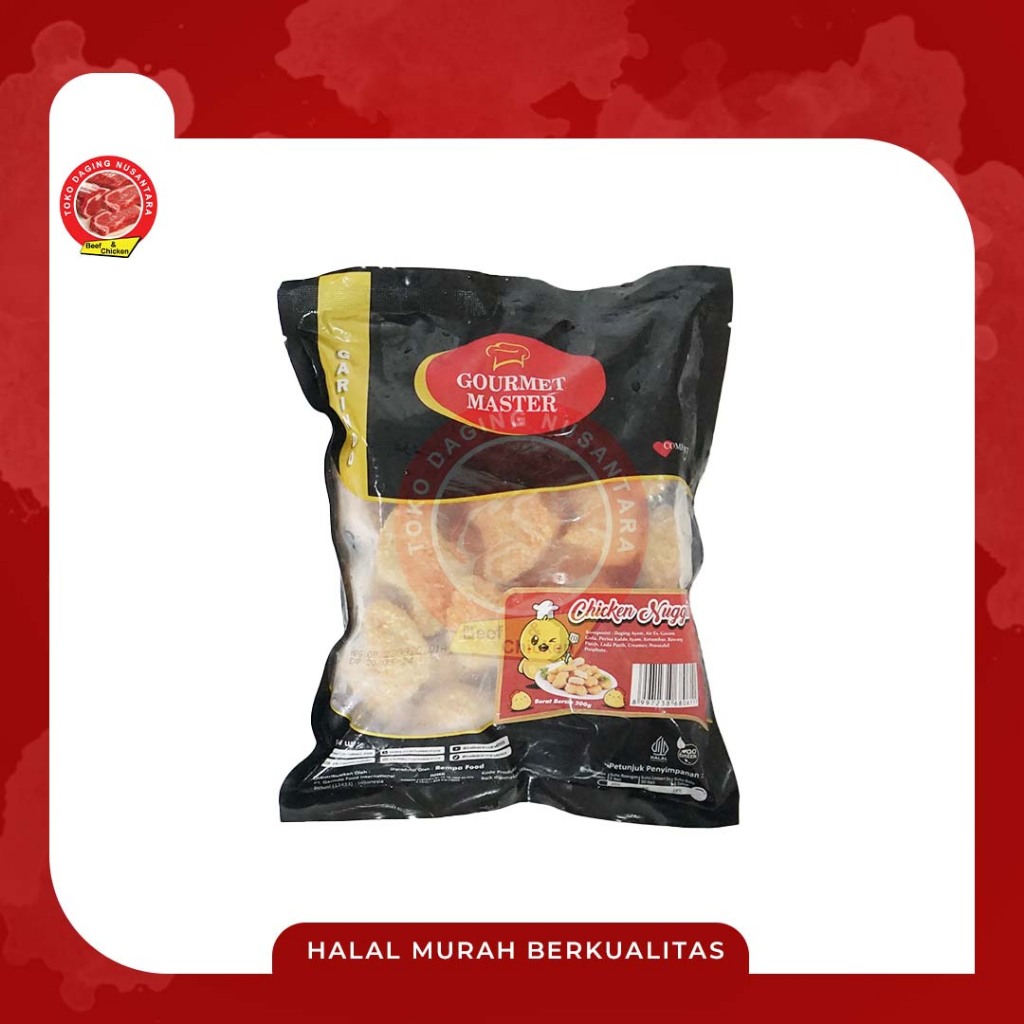 Jual GOURMET MASTER NUGGET PREMIUM 400G | Shopee Indonesia