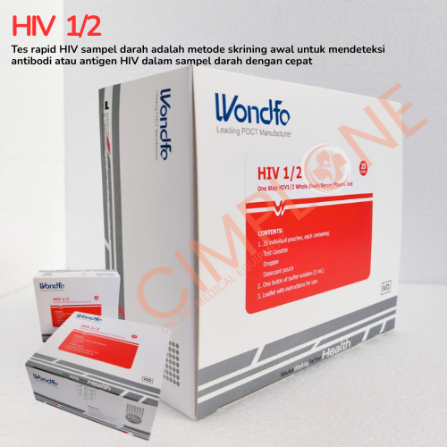 Jual WONDFO HIV Tes Casette/Tes Rapid HIV Deviace | Shopee Indonesia