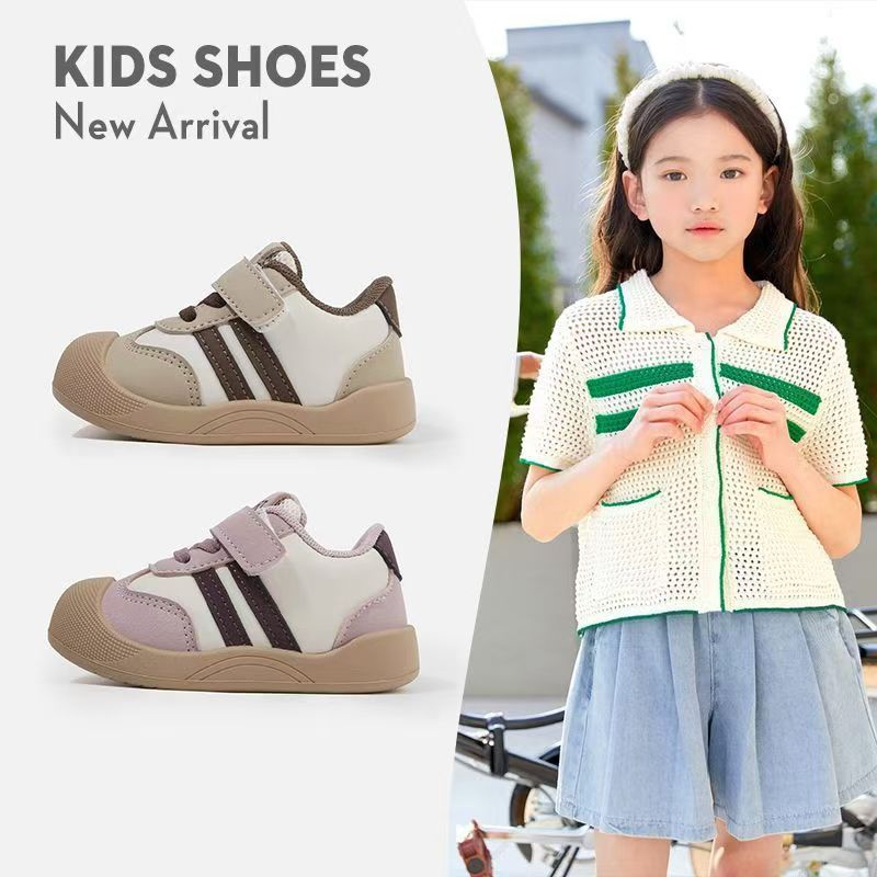 Jual Sepatu balita ringan sol lembut anti selip anak-anak, kulit PU ...
