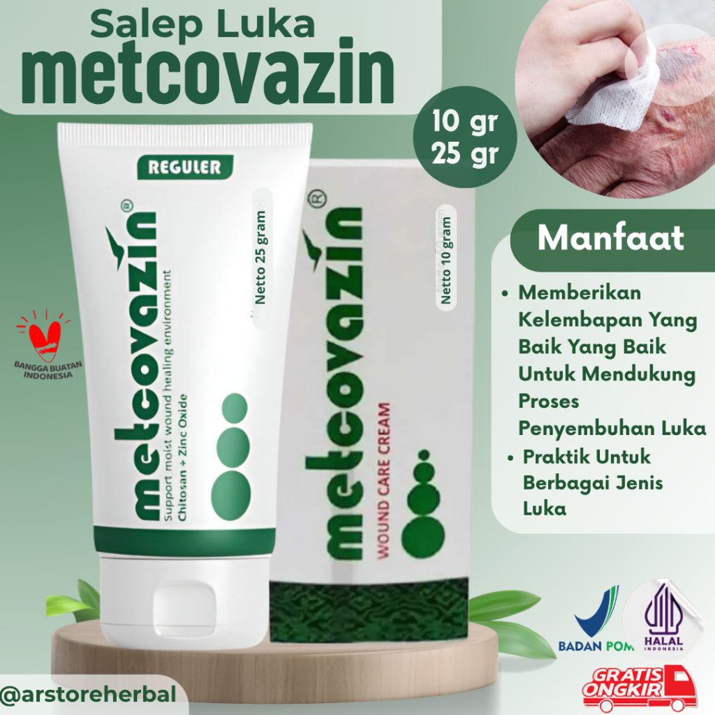 Jual Salep Luka METCOVAZIN 10gr - Krim Hijau Serbaguna untuk Luka Bakar ...