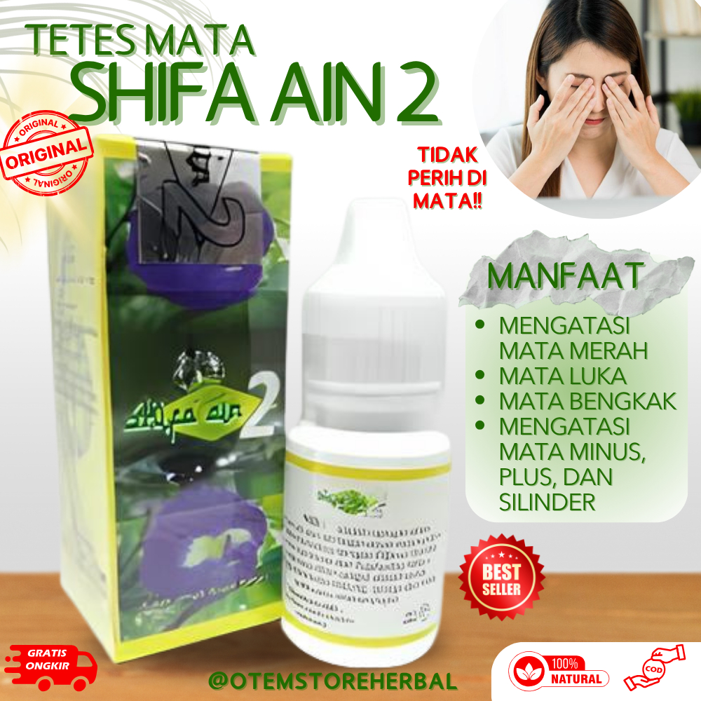 Jual Obat Mata Shifa Ain 2 Solusi Alami untuk Floaters dan Pandangan ...