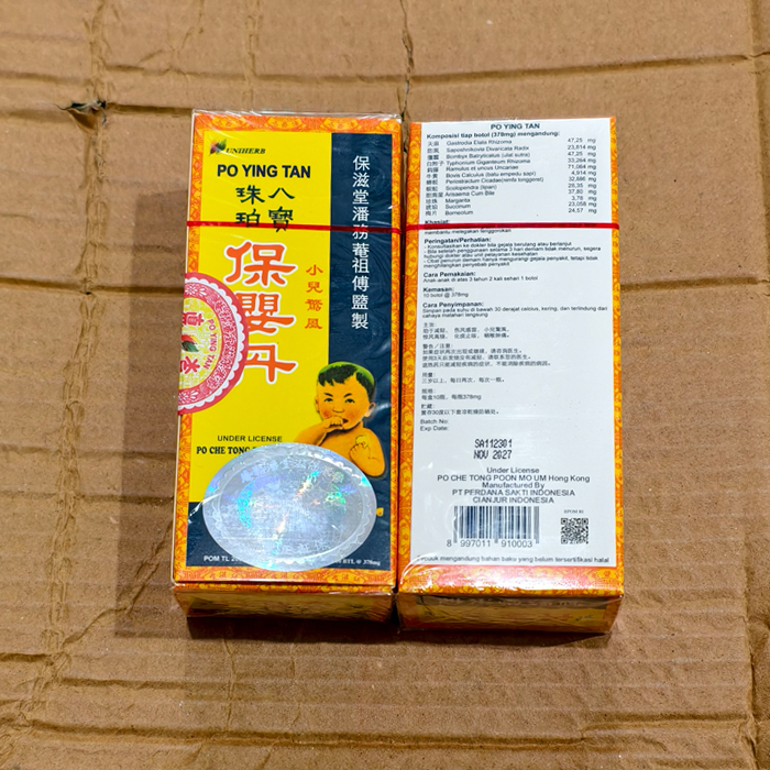 Jual Po Ying Tan asli Hong Kong | Shopee Indonesia