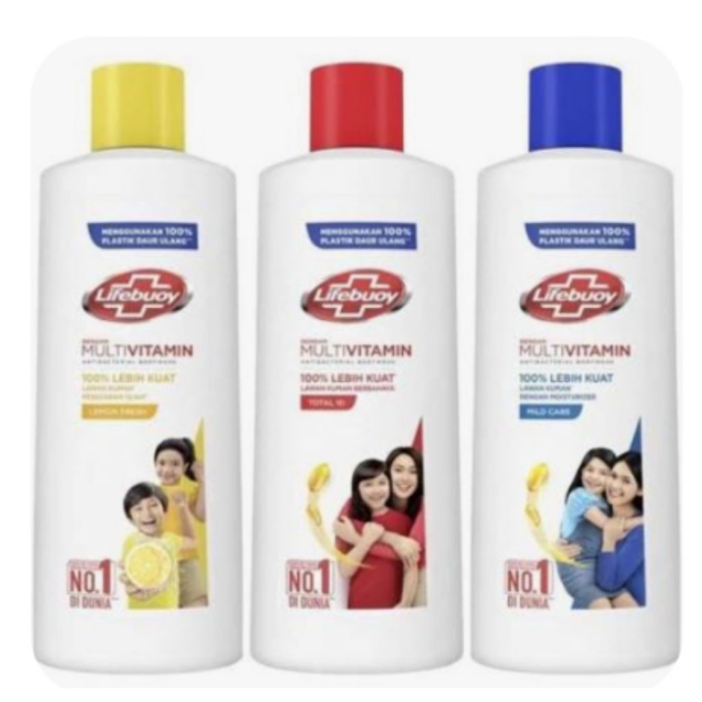 Jual Lifebuoy Body Wash All Varian Botol 250 Ml | Shopee Indonesia