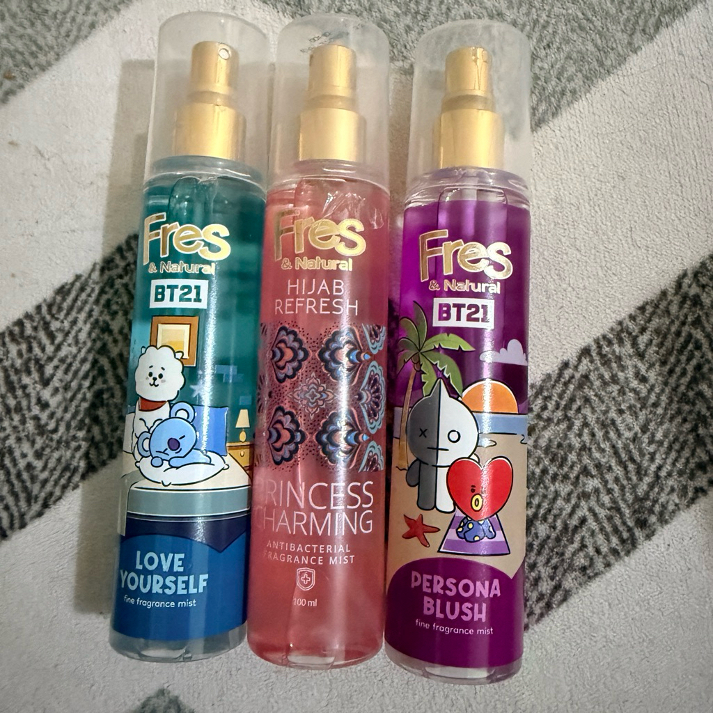 Jual fres & natural spray cologne BT21 | Shopee Indonesia