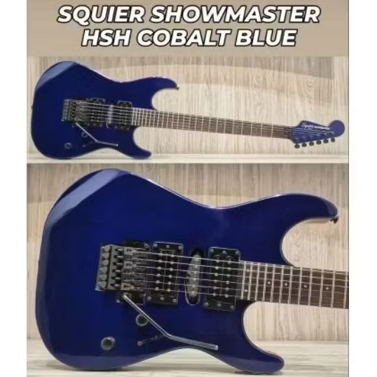 Jual squier showmaster Cobalt blue | Shopee Indonesia