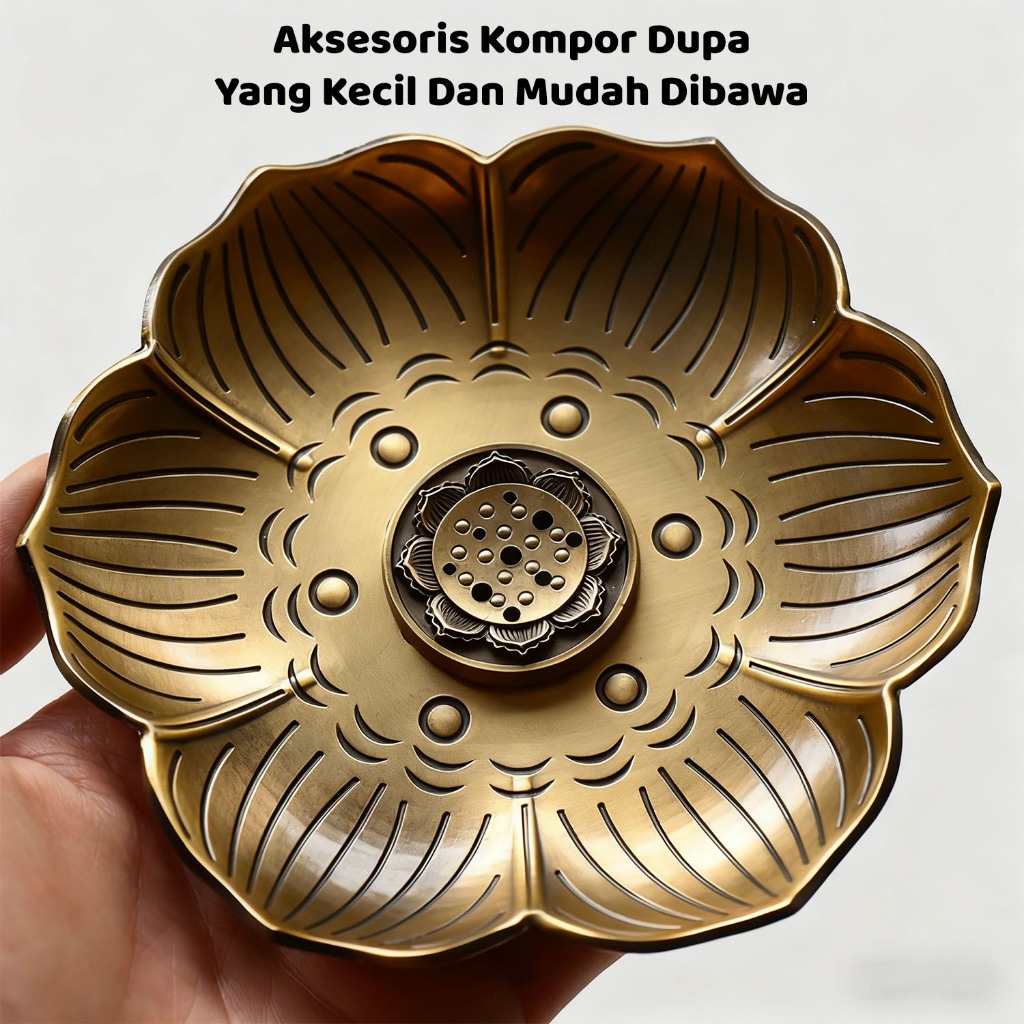 Jual Tempat Dupa Lotus Klasik dari Paduan Seng Perunggu | Tatakan Dupa ...