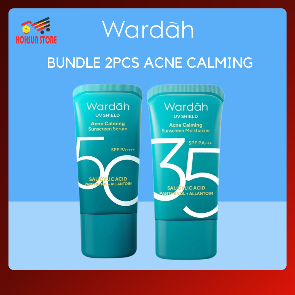 Jual Bundle Protect | Wardah UV Shield Acne Calming Sunscreen Spf35 ...