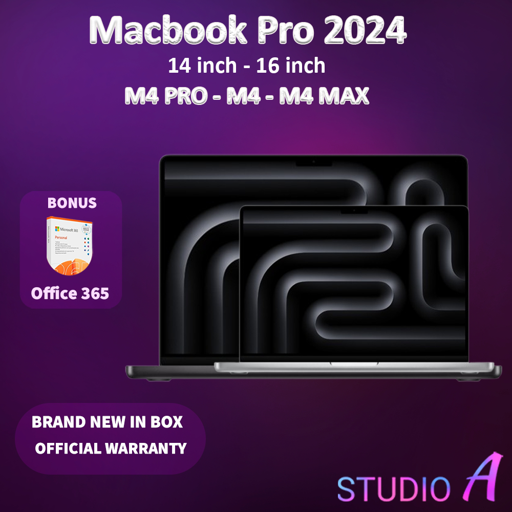 Jual MacBook Pro M4 | M4 Pro | M4 Pro Max 16 inch 14 inch 2024 Brand ...