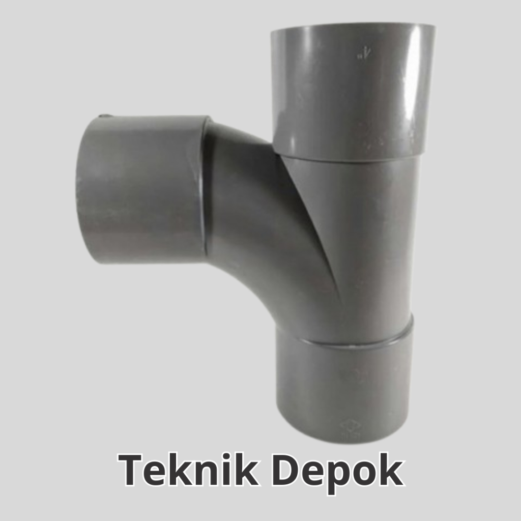 Jual Large Radius Tee AW 4 x 2 inch Rucika Sambungan Pipa Paralon ...