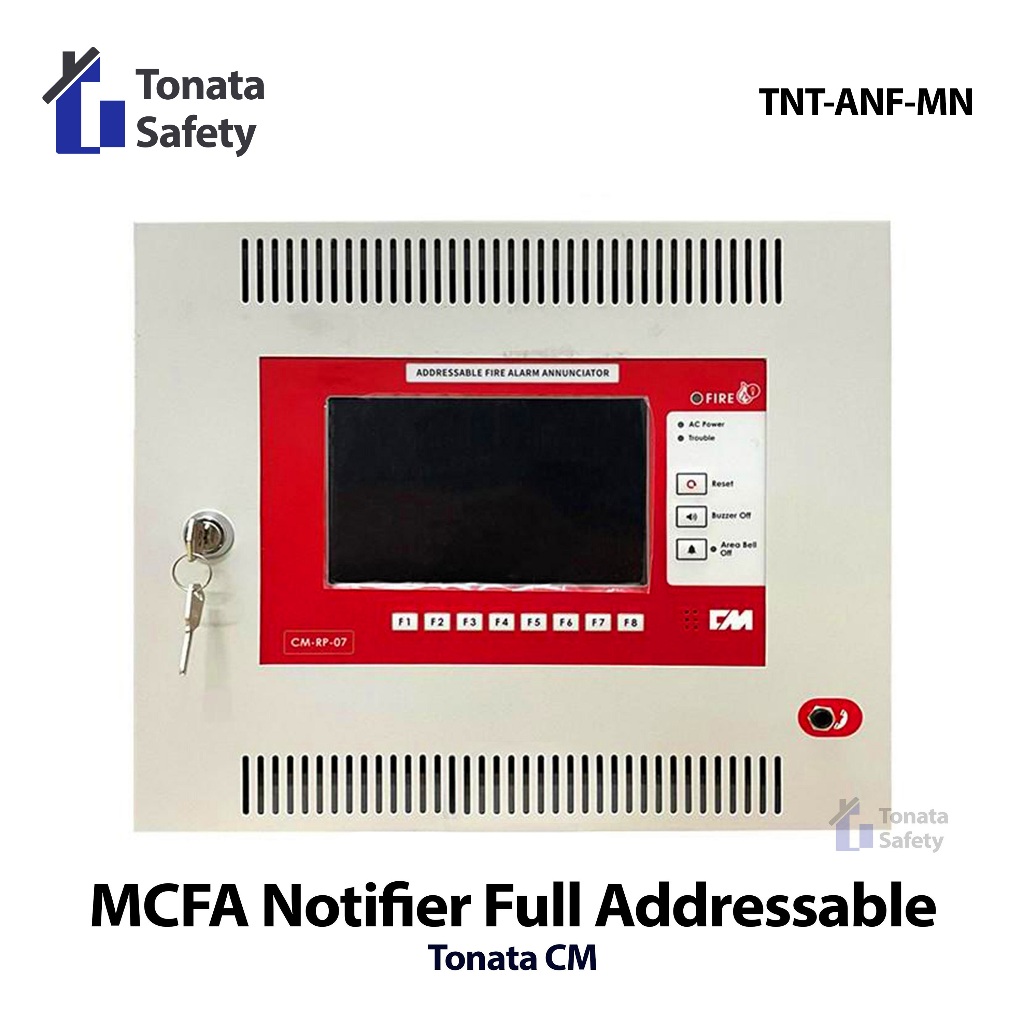 Jual Tonata Annunciator Fire Alarm Control Panel Full Addressable CM ...