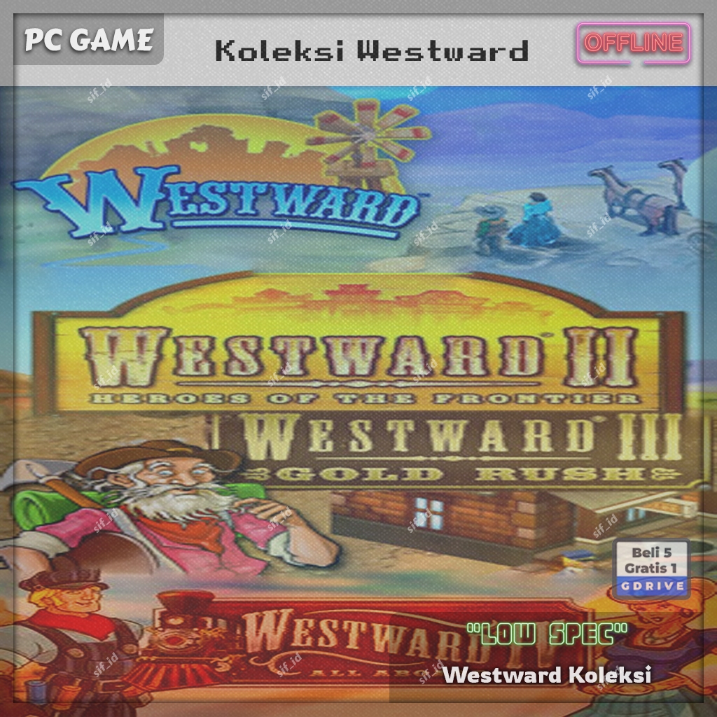 Jual Westward Koleksi - II Heroes of the Frontier - 3 Gold Rush - IV ...