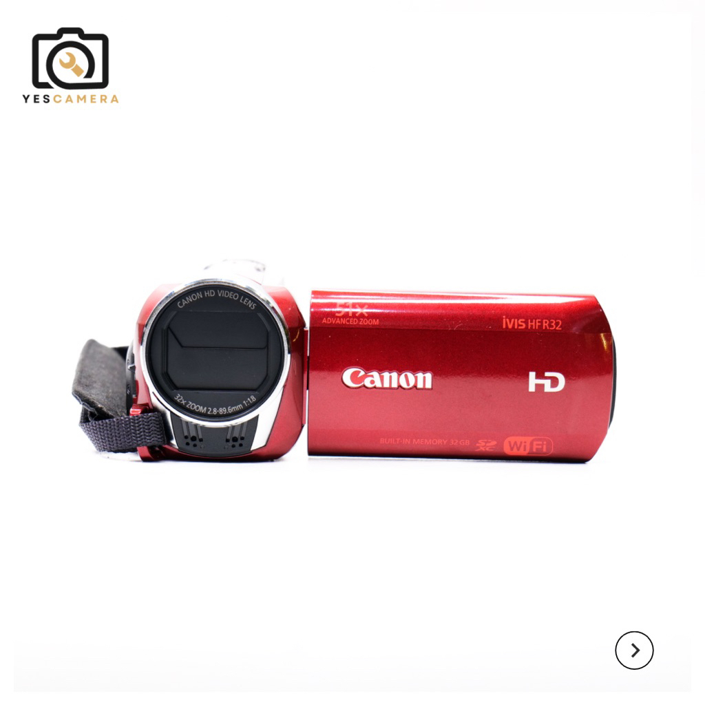 Jual Handycam Canon iVIS HF R32 (Bekas) - 3.28MP, Full HD, Optical 32x ...