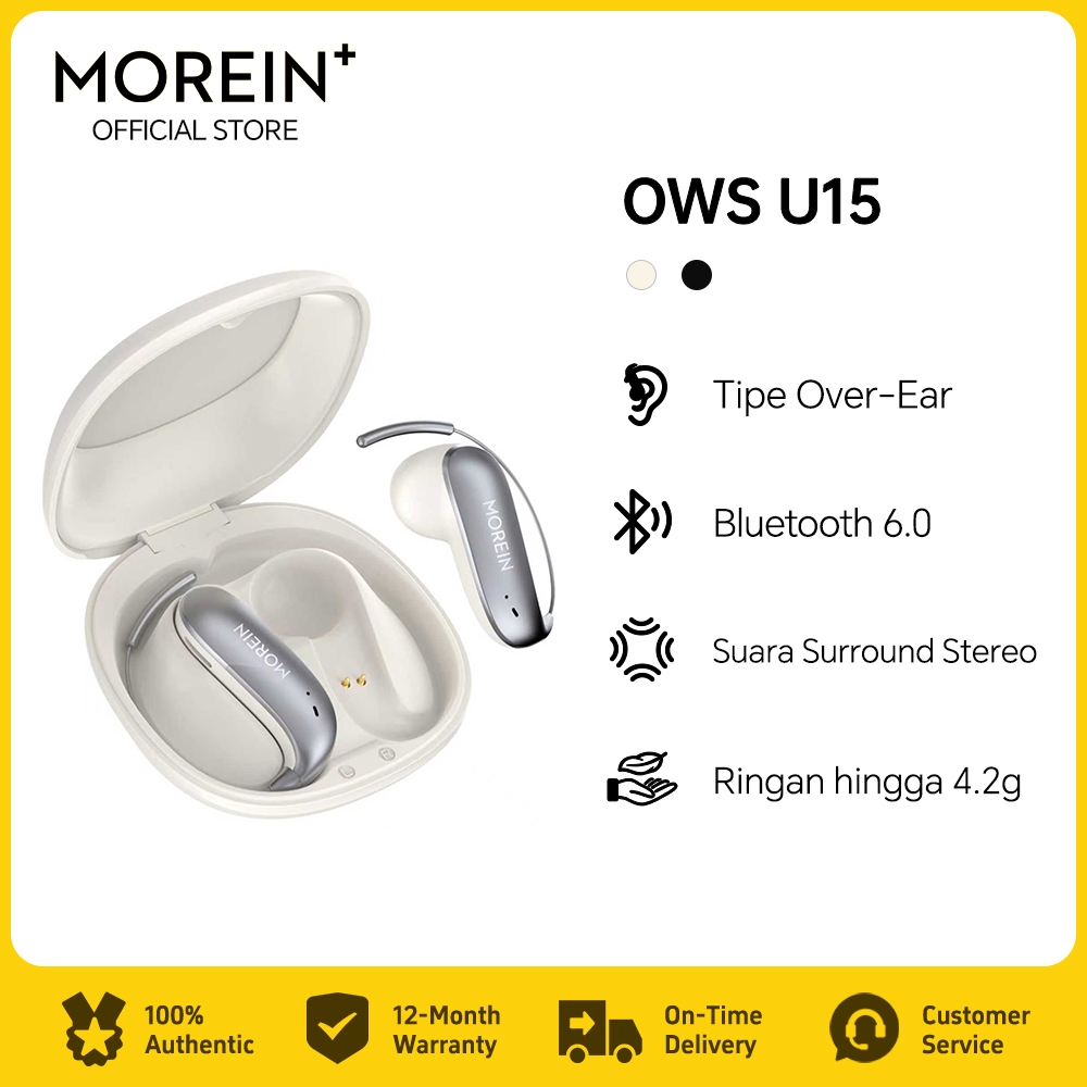 Jual Morein U15 OWS Open-Ear Headset True Wireless Bluetooth Earbuds ...