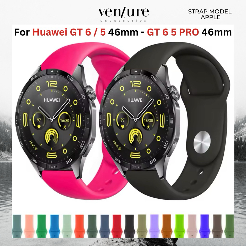Jual STRAP TALI JAM HUAWEI WATCH GT 6 46MM GT 6 PRO GT 5 46MM GT5 PRO ...