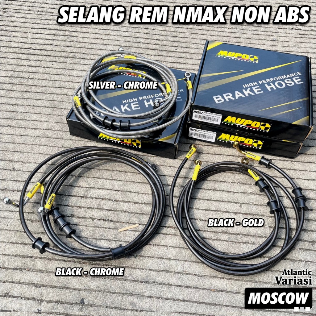 Jual Selang Rem SET 2pcs NMAX NON ABS Depan Belakang Nmax Lama Nmax New ...