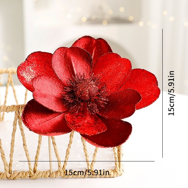 Jual NEW BUNGA NATAL BUNGA POHON NATAL BUNGA DEKORASI POHON NATAL BUNGA ...