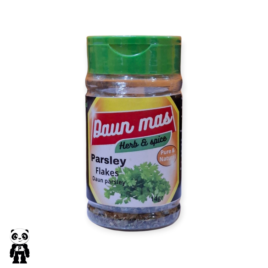 Jual Daun Mas Natural Parsley Flakes 14g Daun Parsley Kering | Shopee ...