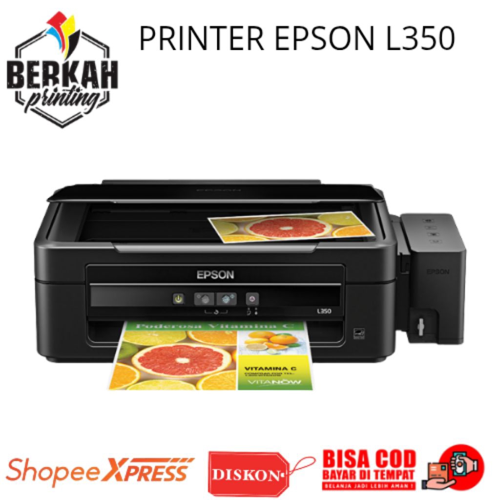 Jual printer Epson l350 print scan copy, siap pakai | Shopee Indonesia