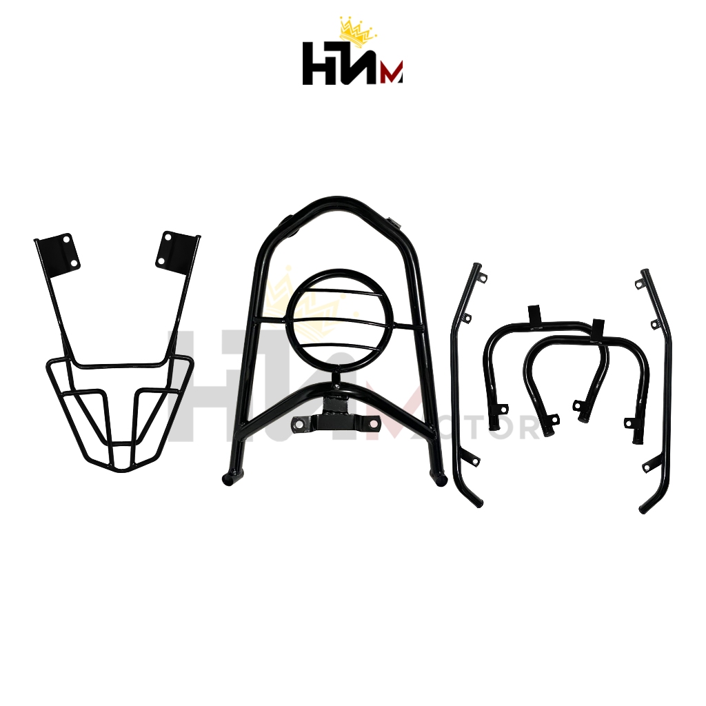 Jual TUBULAR CRASH BAR GUARD SET FRAME SLIDER PELINDUNG BODY X RIDE OLD ...