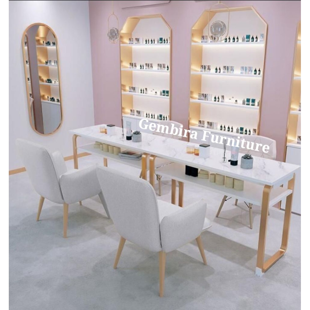 Jual Meja nail art salon spa konsol console foyer menicure pedicure cs ...