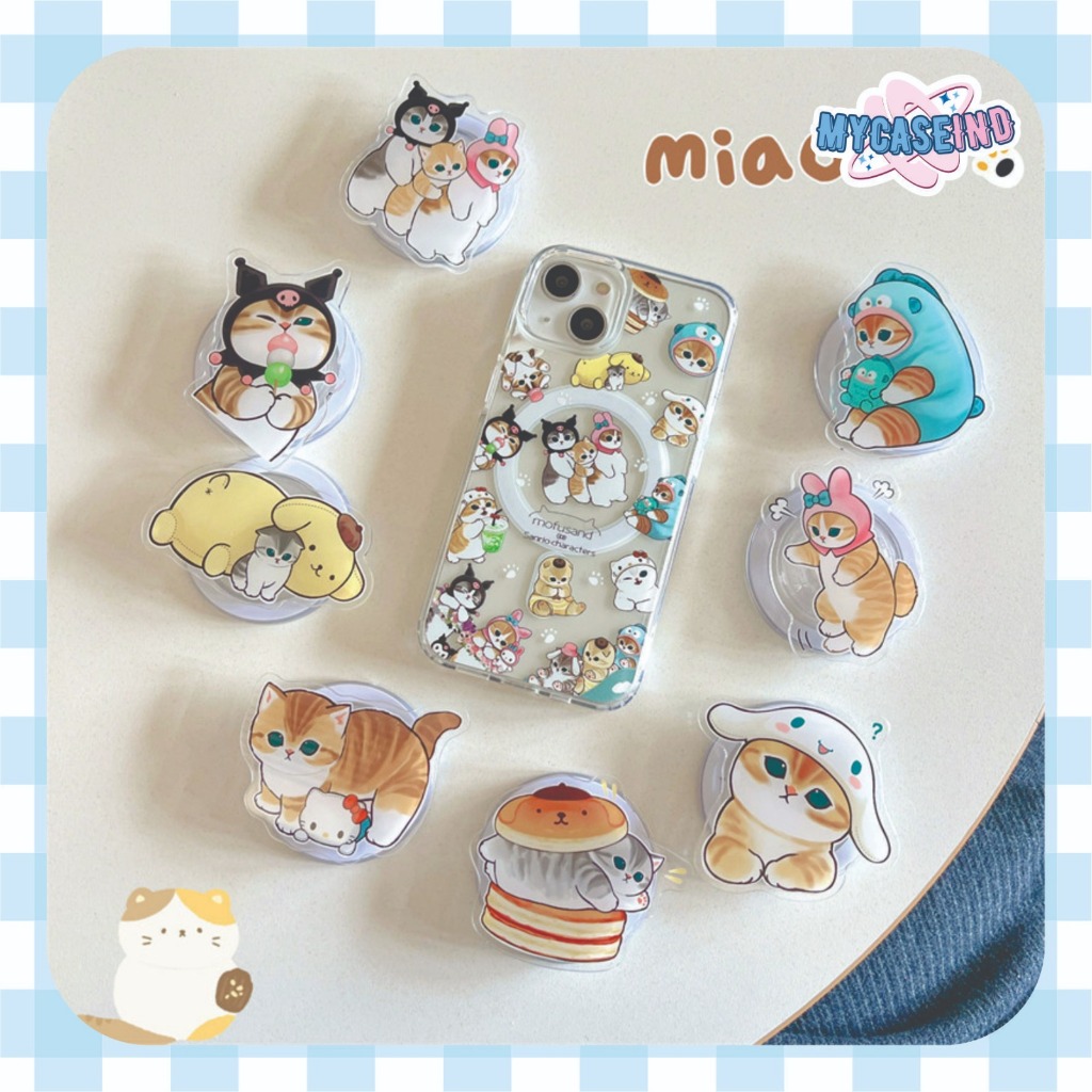 Jual Phone Holder Magsafe Akrilik | Funny Cat | Griptok Acrylic Magnet ...