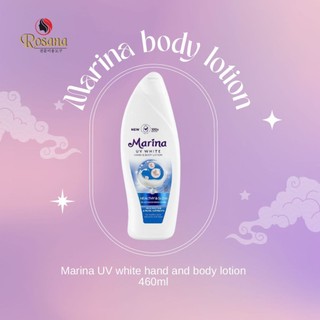 Jual Marina hand & body lotion UV white healthy glow 460ml | Rosana ...