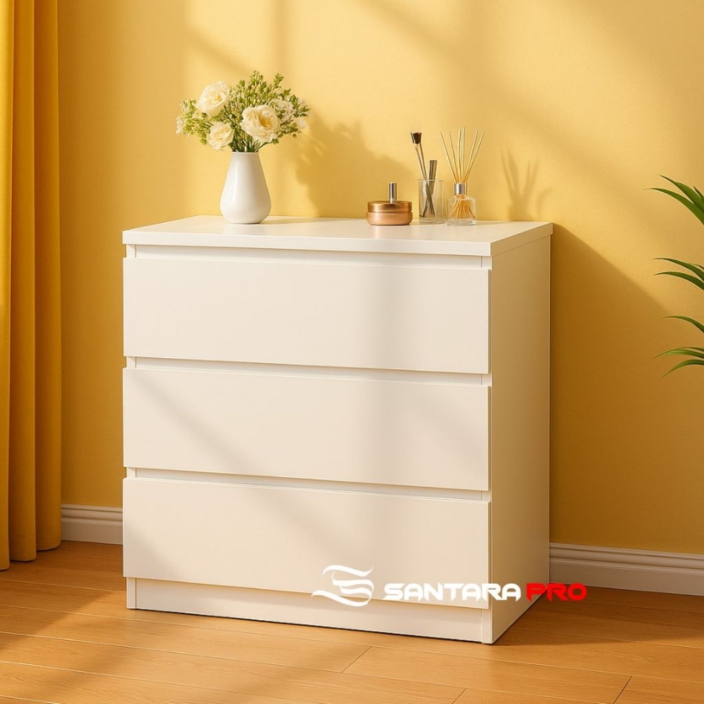Jual Meja Nakas Kabinet 4 Laci Minimalis Multiplek / Plywood Finishing ...