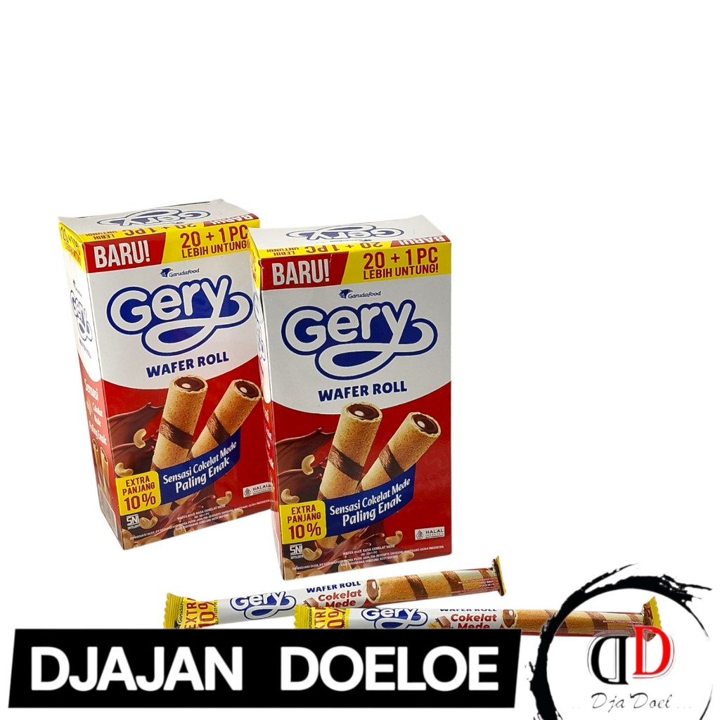 Jual Gery Wafer Roll - Netto 20 pcs x 15gr | Shopee Indonesia