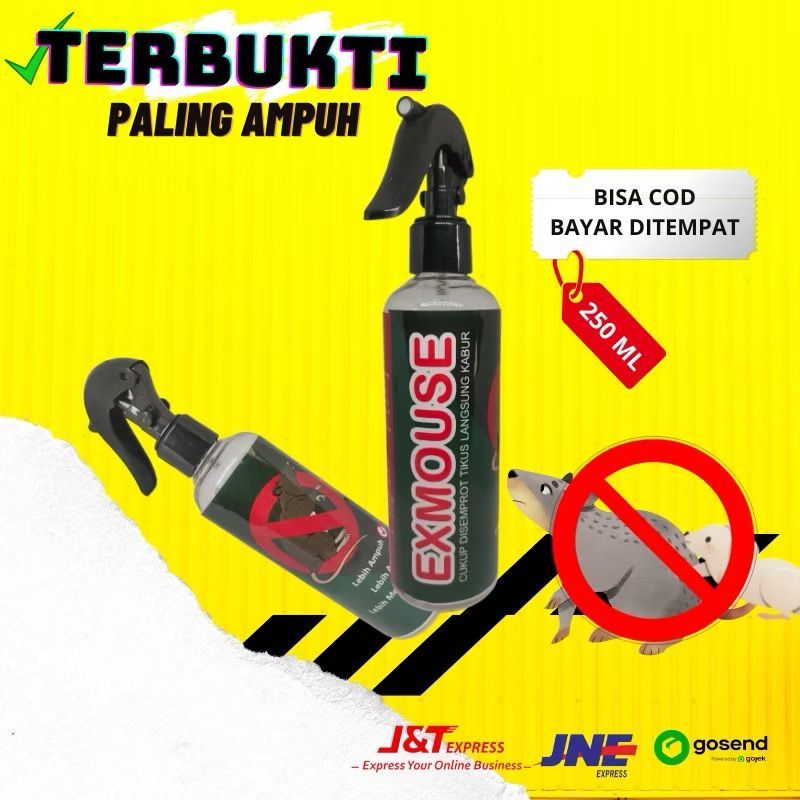 Jual Exclean Semprotan Pengusir Tikus Obat Anti Tikus 250ml | Shopee ...