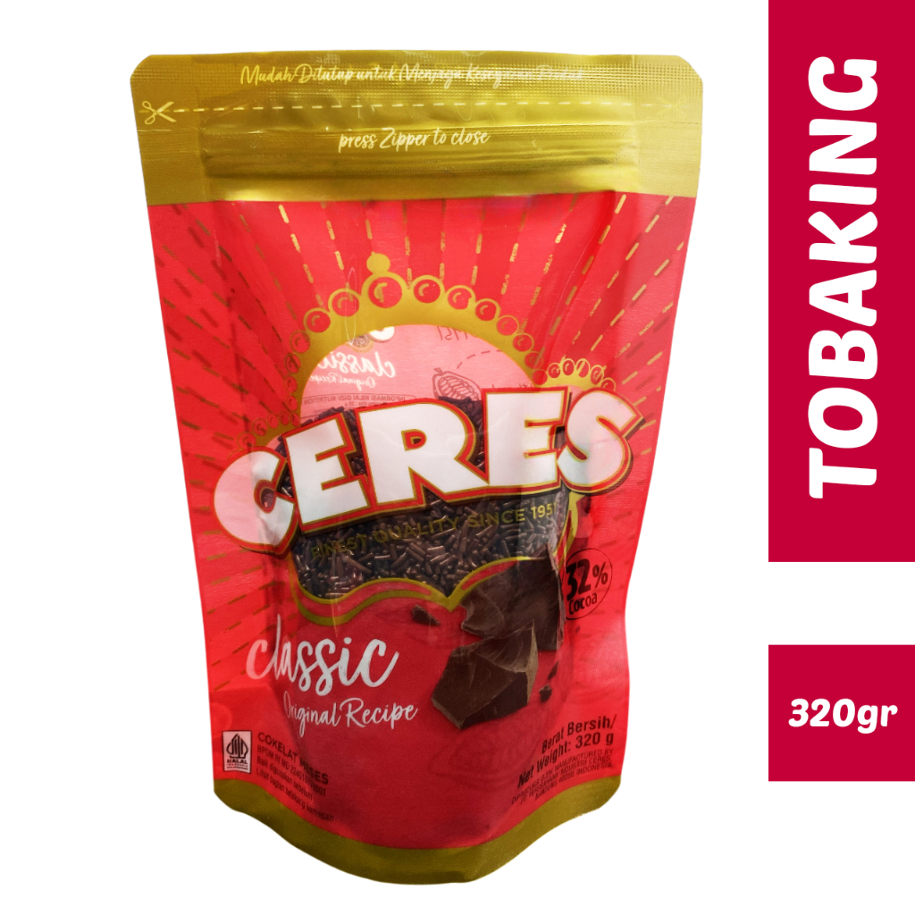 Jual CERES Meses Classic Chocolate 320 GR ziplock | Shopee Indonesia