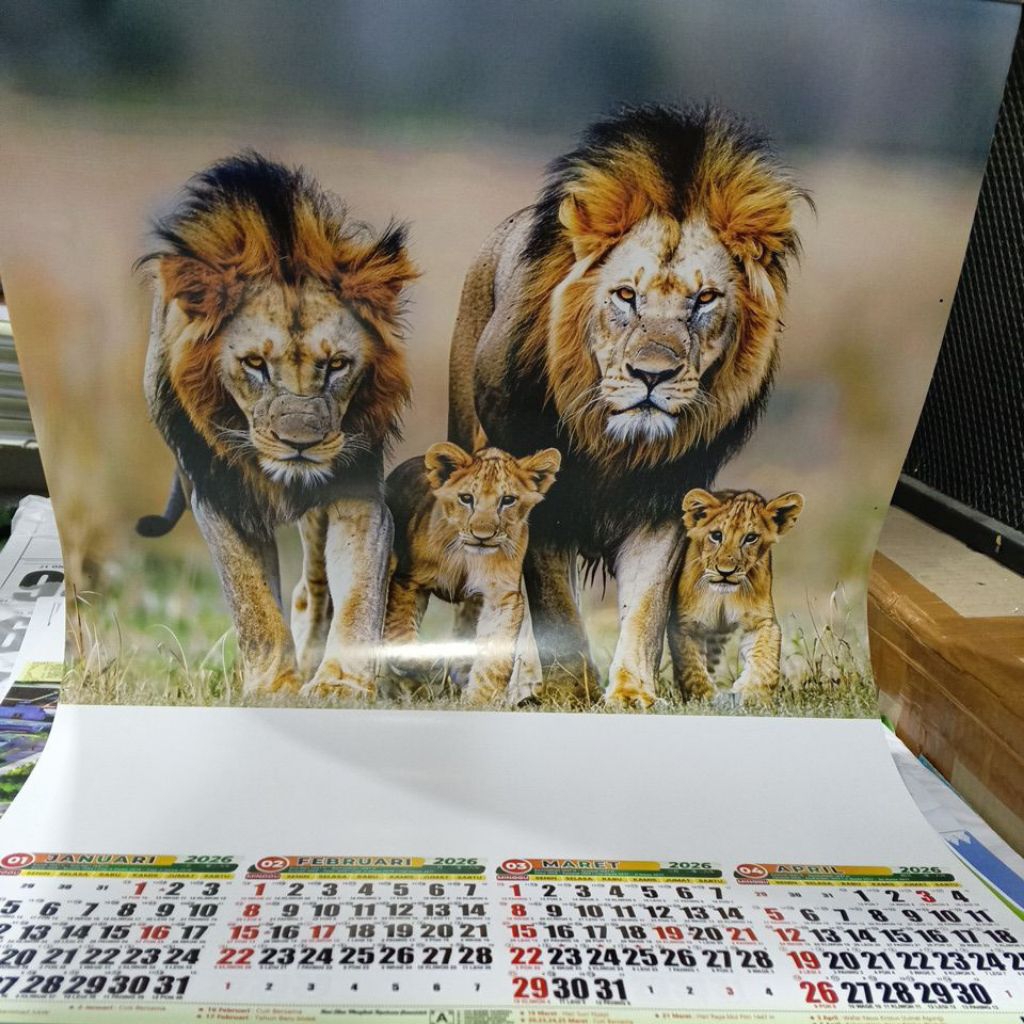 Jual Kalender Dinding Catur WuLan 2026 Terbaru/500pc | Shopee Indonesia
