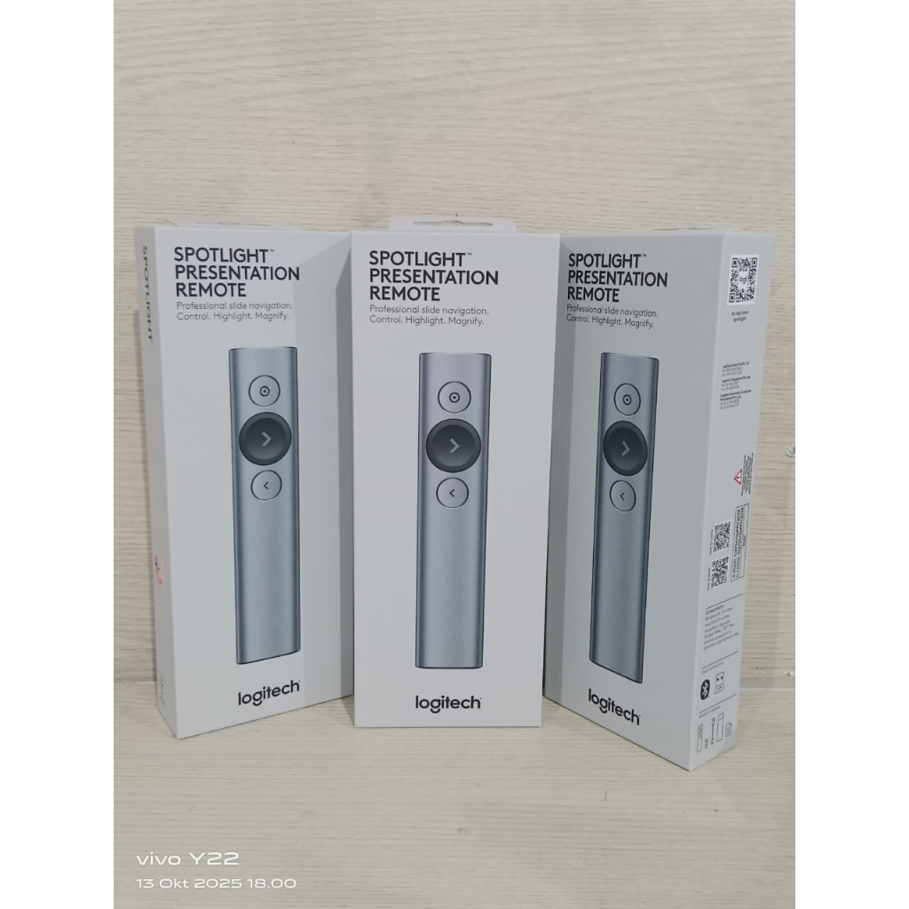 Jual Logitech Spotlight Wireless Presentation Remote | Shopee Indonesia