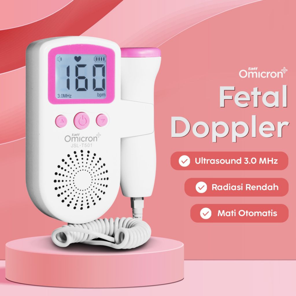 Jual Deteksi Jantung Janin Bayi Fetal Doppler - White | Shopee Indonesia