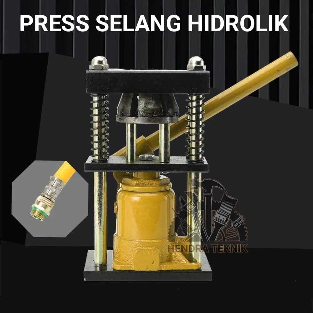 Jual ALAT PRESS SELANG HIDROLIK CRIMPING TOOLS KLEM SELANG HYDRAULIC 10 ...