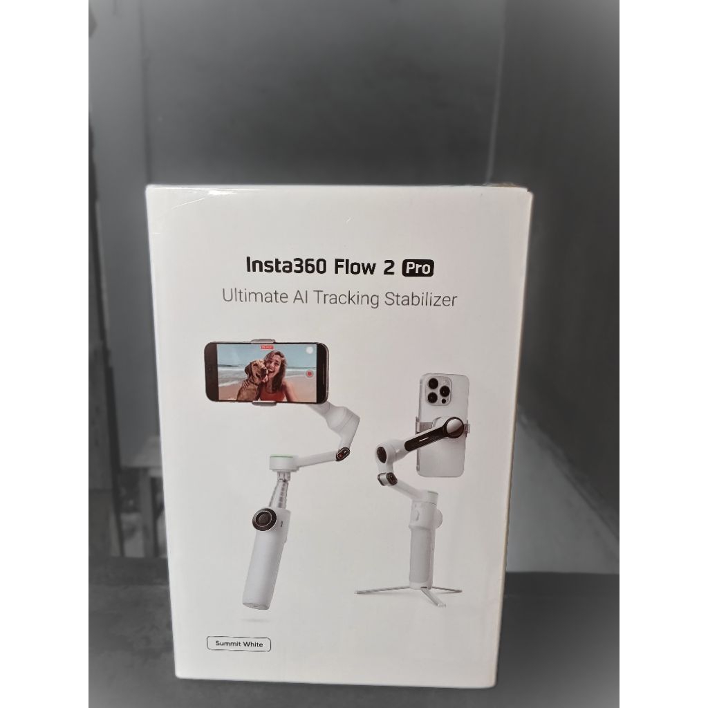 Jual insta 360 flow 2 pro AI tracking (barang baru segel dus) | Shopee ...