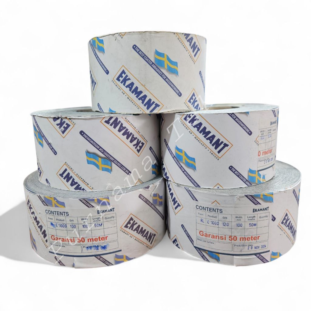 Jual AMPLAS ROLL KAIN EKAMANT 50 METER – AMPLAS GULUNG KASAR HALUS GRIT ...