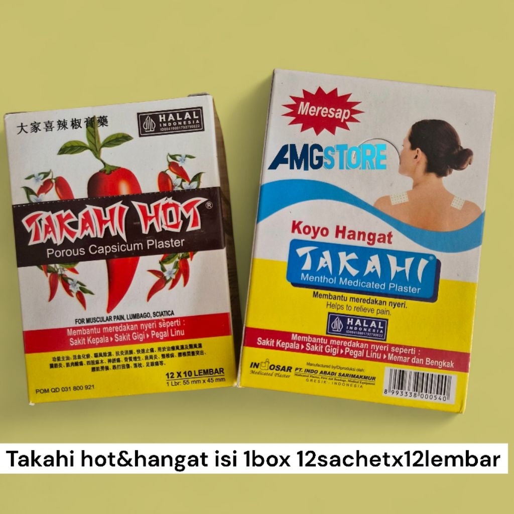 Jual Takahi koyo 1BOX ISI 12SACHETX10LEMBAR | Shopee Indonesia
